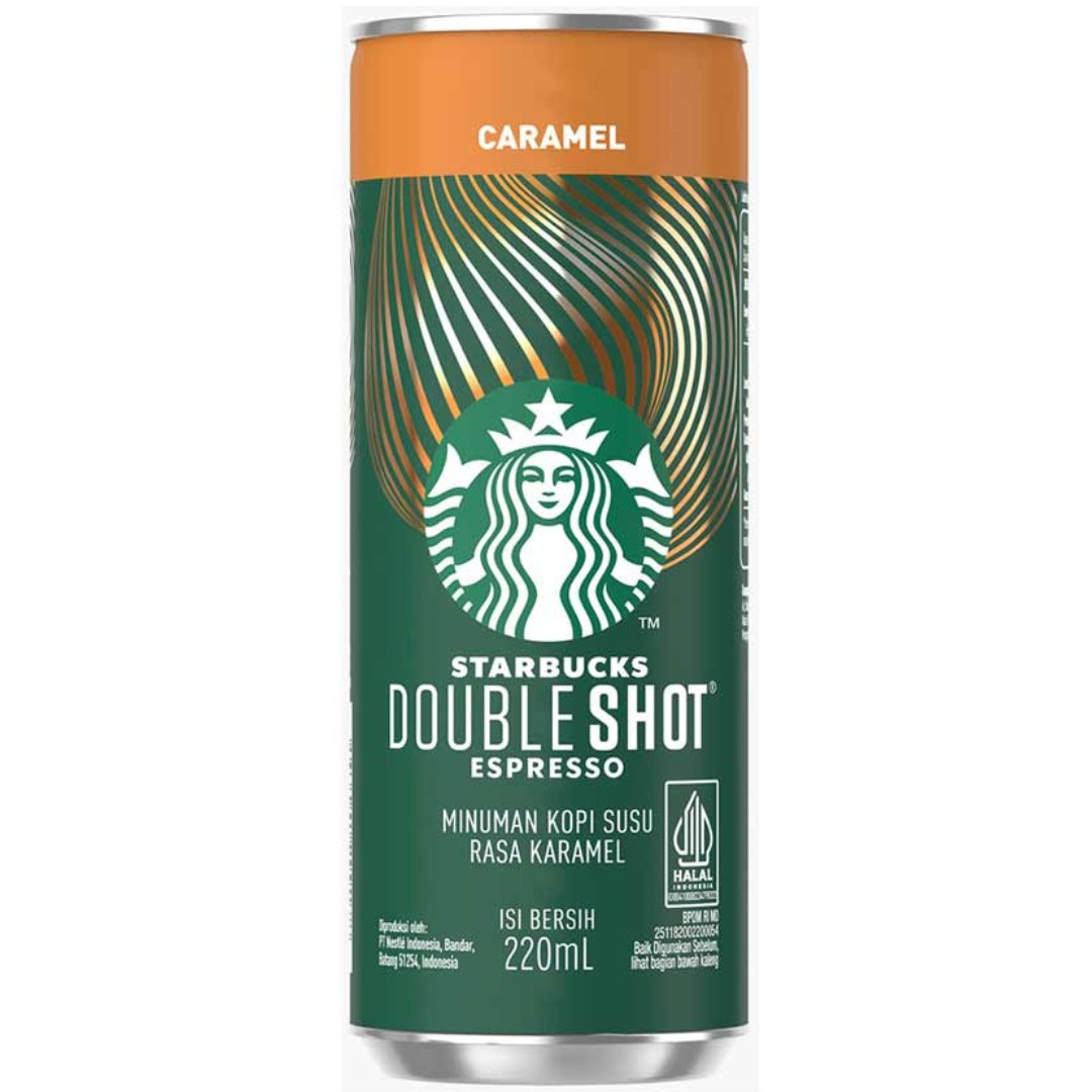 Starbucks Doubleshot Espresso Caramel RTD 220ml - Arta Maja Export ...