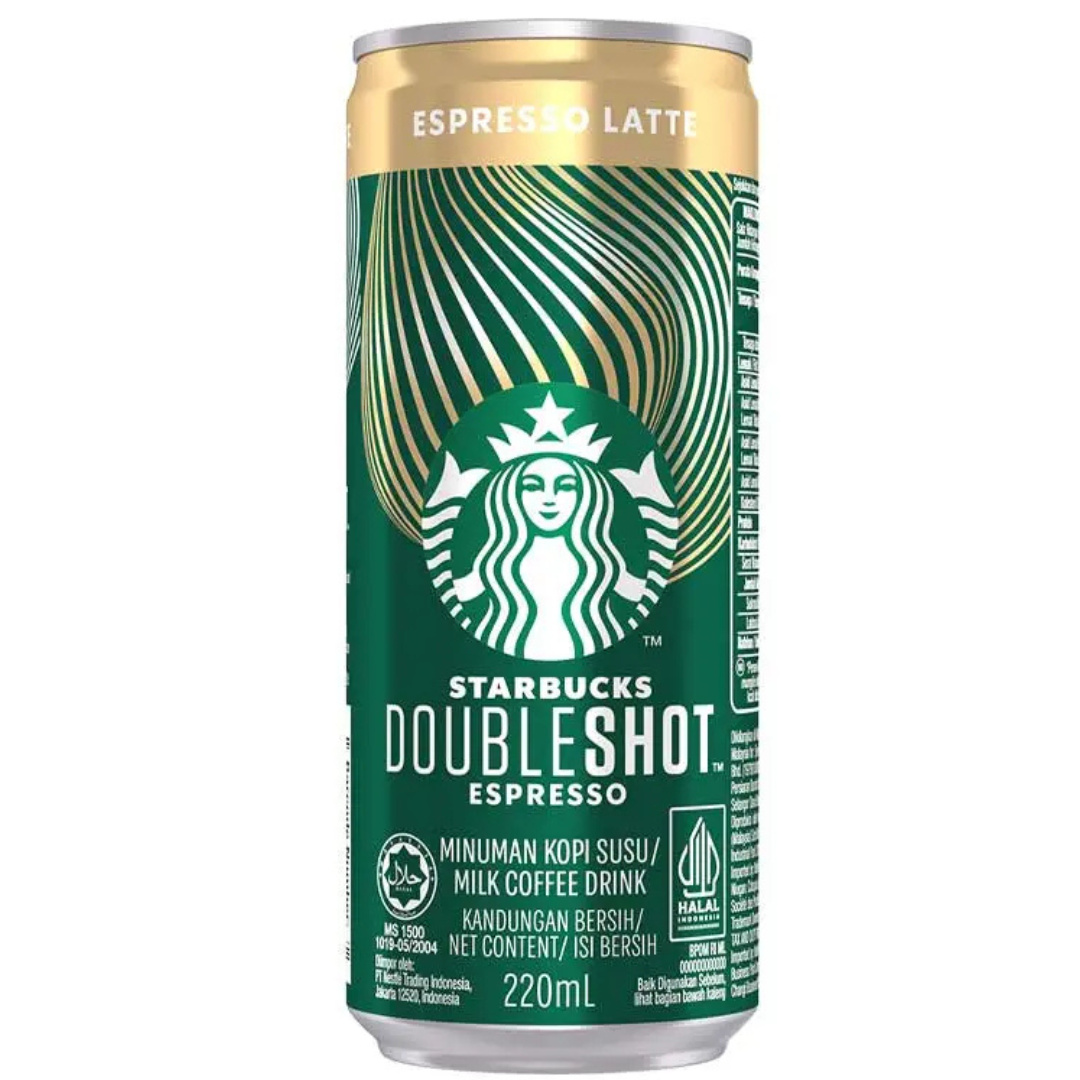 Starbucks Doubleshot Espresso Latte RTD 220ml - Arta Maja Export Indonesia